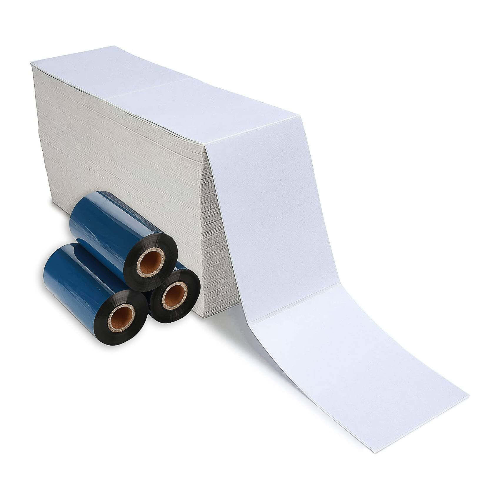 4x6 Fanfold Thermal Transfer Labels | Low Price Guarantee